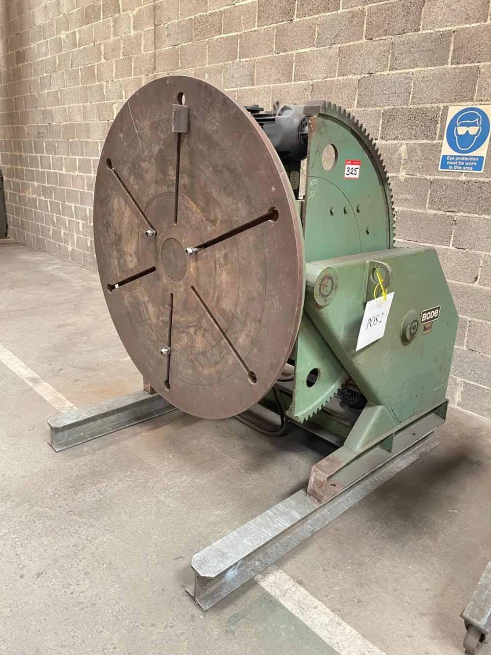 Used Bode 5 Tonne VP5 Welding Positioner