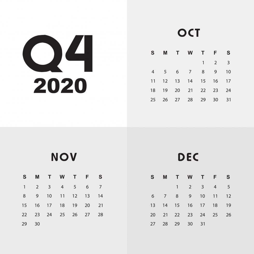 2020 Q4 tax calendar: Key deadlines for businesses and other employers ...