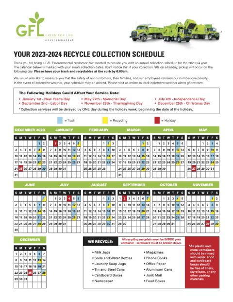 Recycling and Other Services | Village of Illiopolis