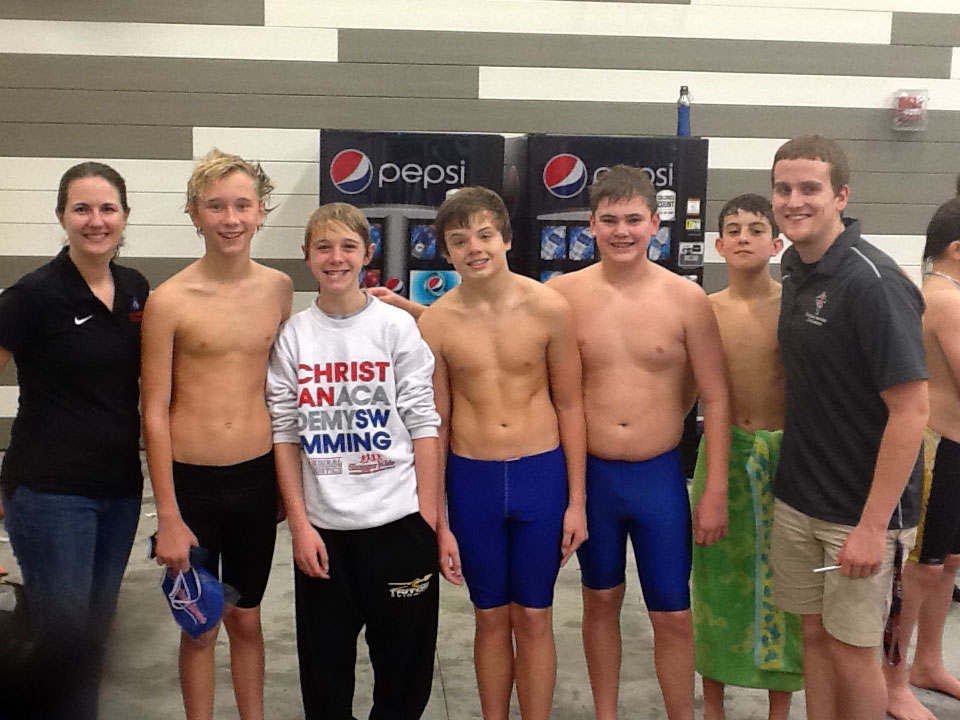 MS Swim Team Finishes 4th at City Championships | Christian Academy ...
