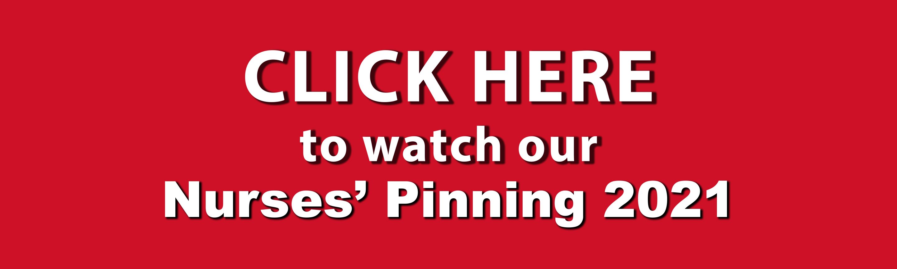 Nursing Pinning Ceremony